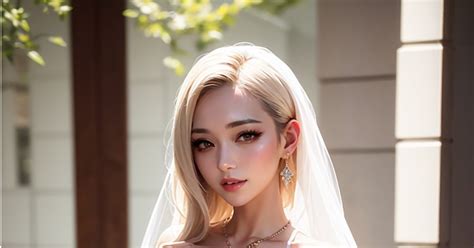 ai가 그린 웨딩드레스