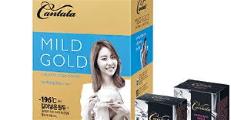 롯데칠성음료 칸타타 스틱커피 마일드골드·리치골드 커피믹스 최초 미세분쇄 원두 사용