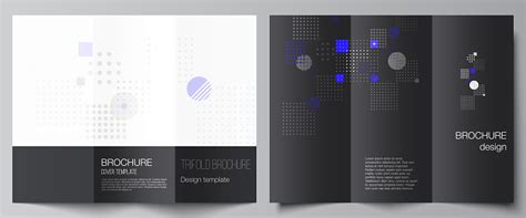 편집 가능한 레이아웃의 최소 벡터 그림입니다 현대 크리에이티브는 삼중 브로셔 또는 전단지를 위한 디자인 템플릿을 다룹니다 유체