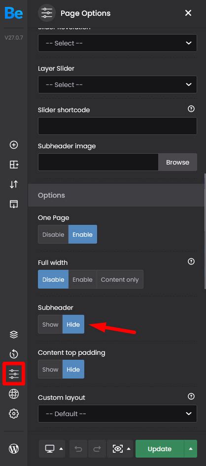 How To Hide The Slider Revolution In Default Theme — Betheme Support Forum