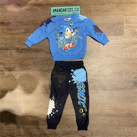 Primark Super Sonic ชุดเสื้อกันหนาว พร้อมกางเกงจ็อกกิ้ง Shopee Thailand