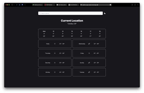 Github Senaozweather App
