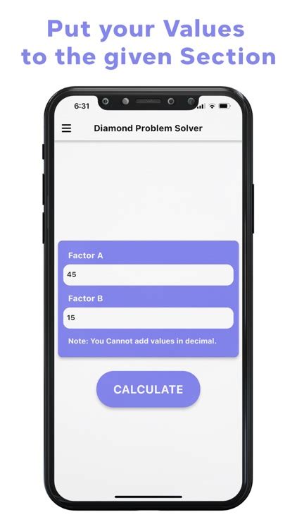 Diamond Problem Solver By Talha Rehman