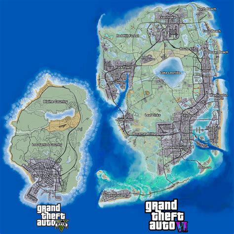 شایعه؛ نقشه Gta 6 شامل سه شهر مختلف است طرفداری