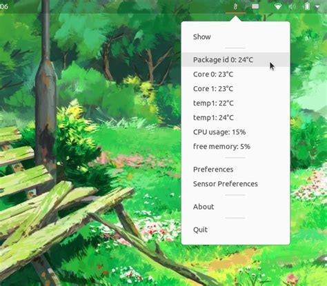 psensor monitor motherboard cpu gnu temperature with graphs