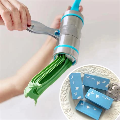 비누 제조용 비누 압출기 폴리머 클레이 진흙 퐁당 캔들 프레스 기계총 도구 더 많은 모양의 디스크 패턴 Diy 도구 Aliexpress