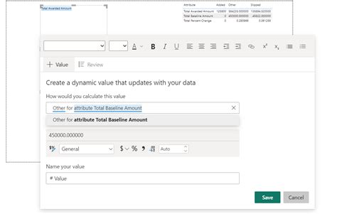 Dynamic Values In Text Box Microsoft Fabric Community