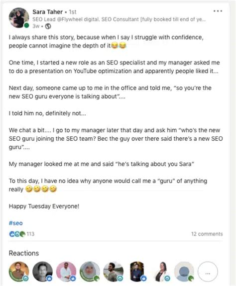 tips for how to post effectively on linkedin from seo sara taher