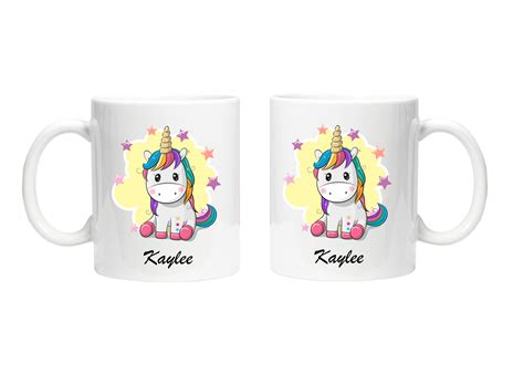 Personalised Unicorn Mug With Name