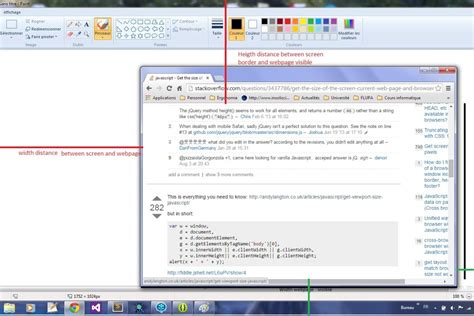 Javascript Get Distance Between Screen Edge And Webpage Amdevblog