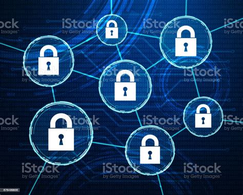 Cyber Data Security Design Stock Illustration Download Image Now