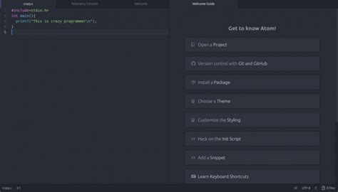 How To Install Atom Text Editor In Ubuntu Linux