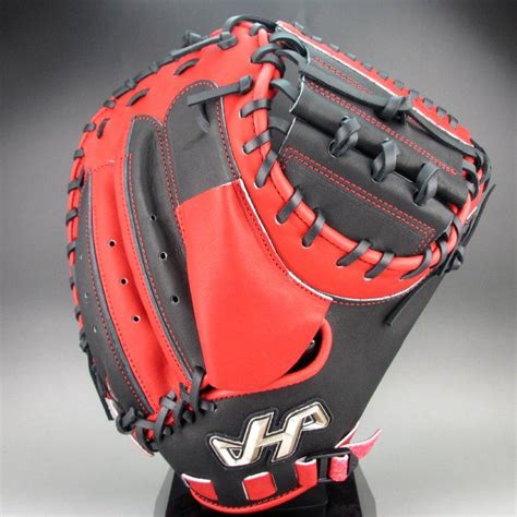 ハタケヤマ 軟式 キャッチャーミット 捕手用 右投げ 2020 Pro M08 B ブラックxレッド カスカワスポーツ 通販 Yahoo ショッピング