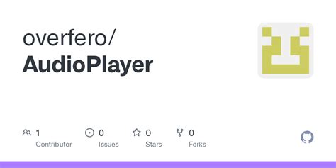 Github Overfero Audioplayer