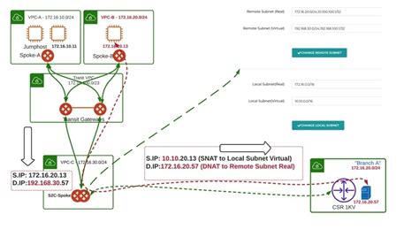 Site2cloud Overlapping Cidr With Branch Community