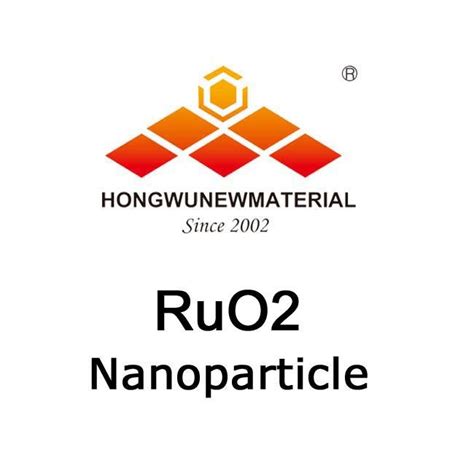 Nano Ruthenium Oxide For Exothermic Material Experiments Showed That Mixing Small Sized Ruo2