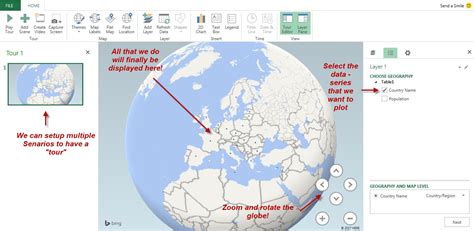 Chart Map Excel Excel Dot Map Charts • My Online Training Hub