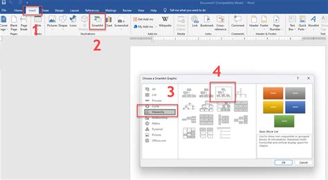 How To Make Organizational Chart In Ms Word