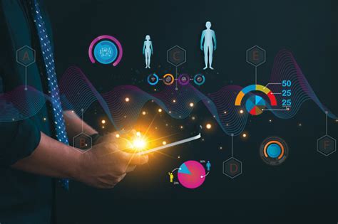 그래프와 기술 기호를 들고 비즈니스 성장을 보여주는 태블릿을 사용하는 사업가 유동성에 대한 스톡 사진 및 기타 이미지 유동성 해결책 개념 Istock