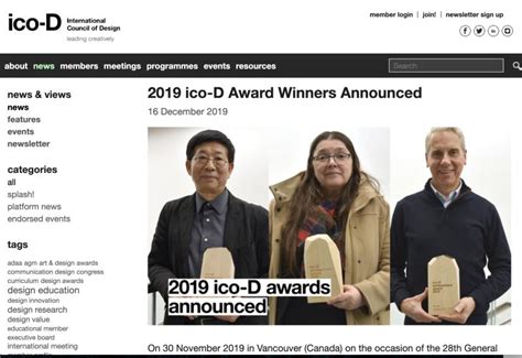 Min Wang On Linkedin Happy To Receive The 2019 Ico D Presidents Award