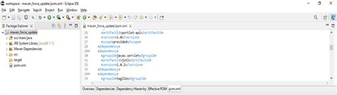 Maven Force Update How To Update Maven Using The Force Option