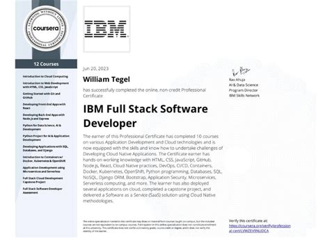 Ibm Fullstackdeveloper Cloudnative Softwaredevelopment Swe
