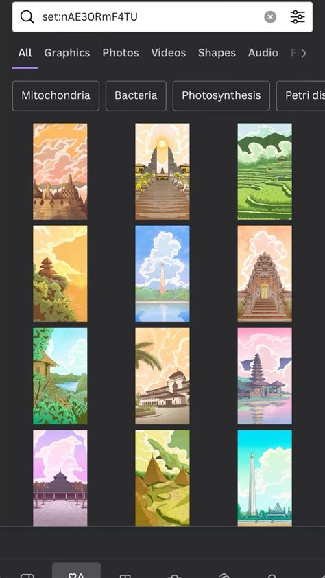 Anime Landmark Landmark Background Canva Template Canva Design