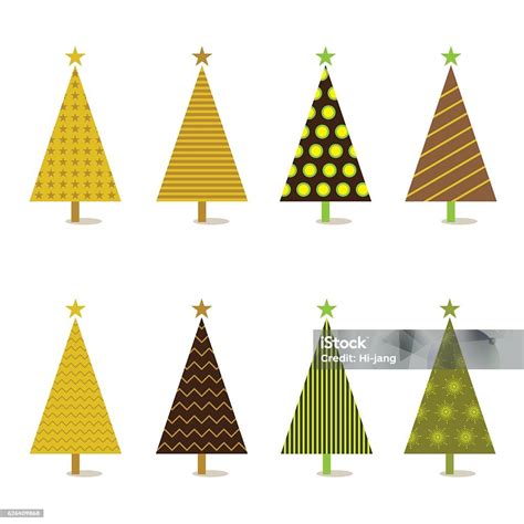 Christmas Tree Iconillustration Stock Illustration Download Image Now