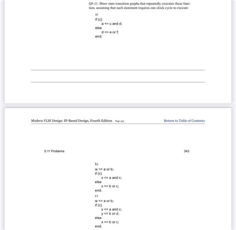 Solved Q5 11 Draw State Transition Graphs That Repeatedly