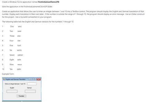 Solved Transcribed Image Text Create A Windows Forms Application 1 Answer Transtutors