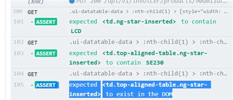 cypress what does this mean expected to exist in the dom stack overflow
