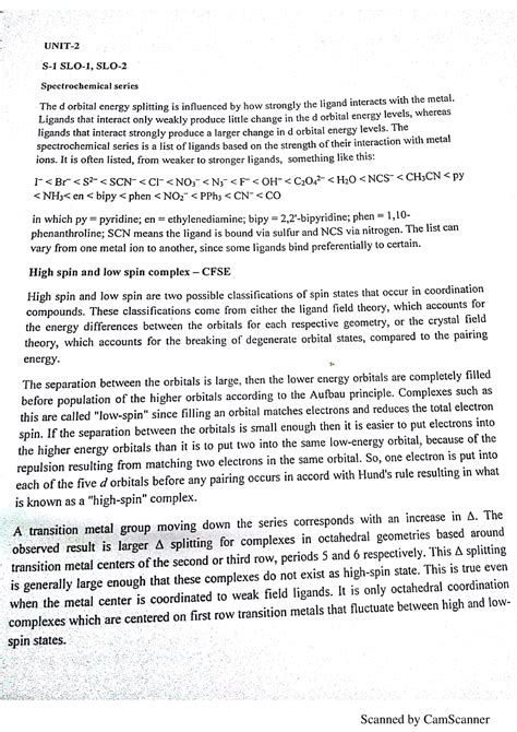 Chemistry Unit 2 Nil Introduction To Computer Science And