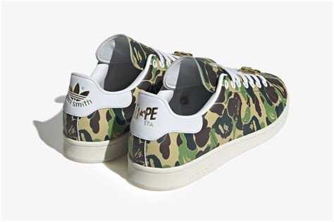 bape s newest adidas stan smith collab is peak bape