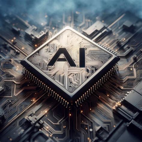 Premium Ai Image Artificial Intelligence Micro Chip With Text On Chip Ai Generative