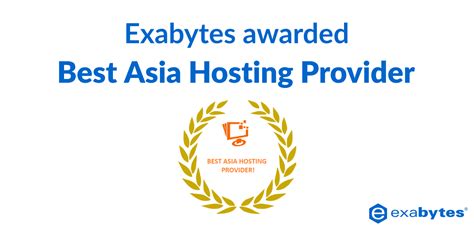 Exabytes Earns Best Asia Hosting On Wp Tweaks Exabytes Web Hosting Blog
