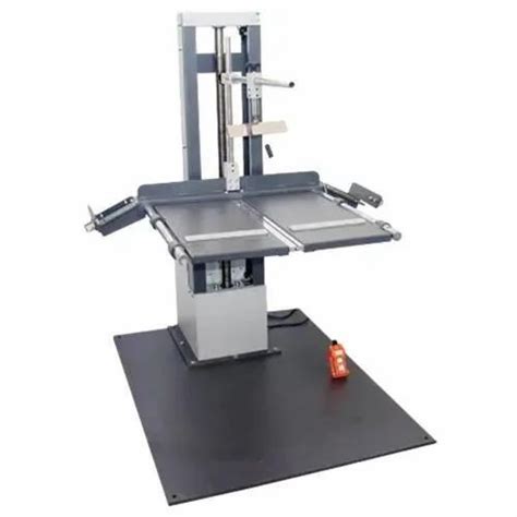 Black Mild Steel Drop Tester Pneumatic For Laboratory Packaging Type Wooden Box At Best Price