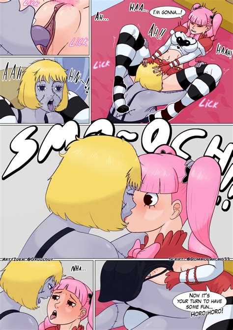 Rule 34 2girls Blonde Hair Clothed Comic Comic Page Cunnilingus Dominodancing33 Eating Pussy