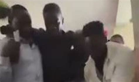 Ugandas Main Opposition Leader Bobi Wine Shot In Leg After
