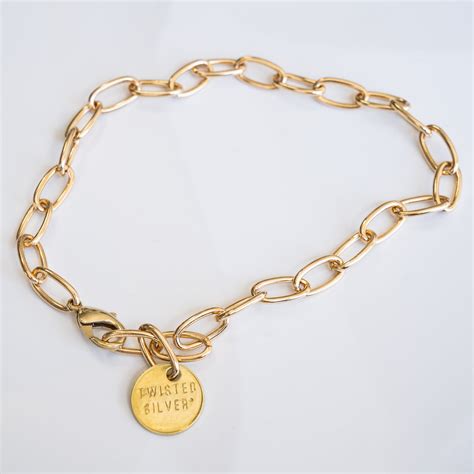 Classic Necklace Twisted Silver