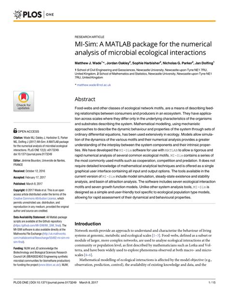 pdf mi sim a matlab package for the numerical analysis of microbial