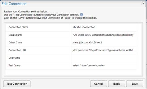 Configuring Connections Xml Customer Support