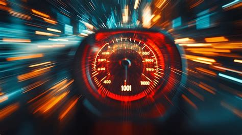 Speed Of Innovation Technology Advancement Concept Premium Ai Generated Image