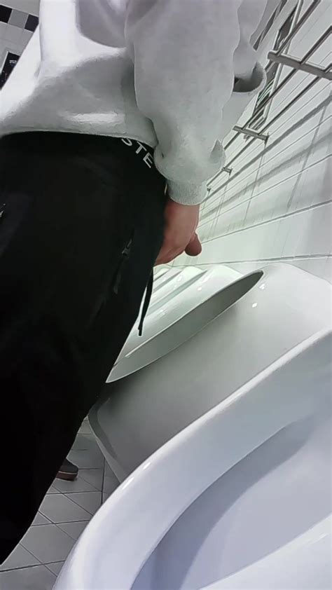 Fit Dudes Syped While Pissing At Urinals ThisVid