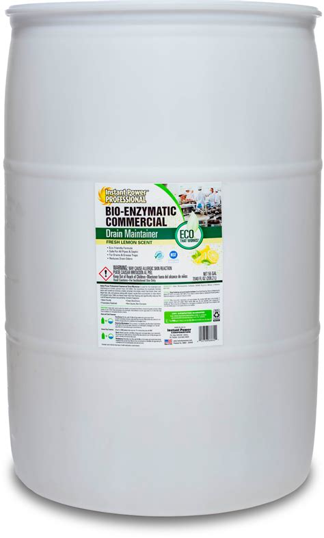Bio Enzymatic Commercial Drain Maintainer Instant Power Pro