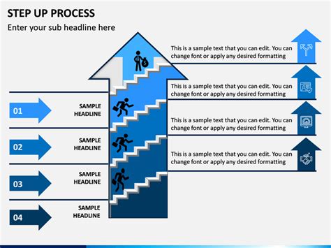 Step Up Process PowerPoint And Google Slides Template PPT Slides