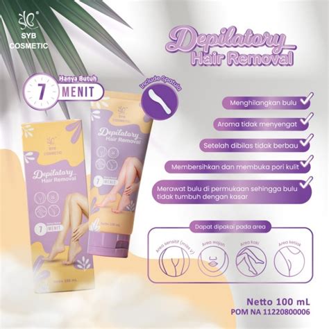 Jual Syb Depilatory Hair Removal 100ml Shopee Indonesia