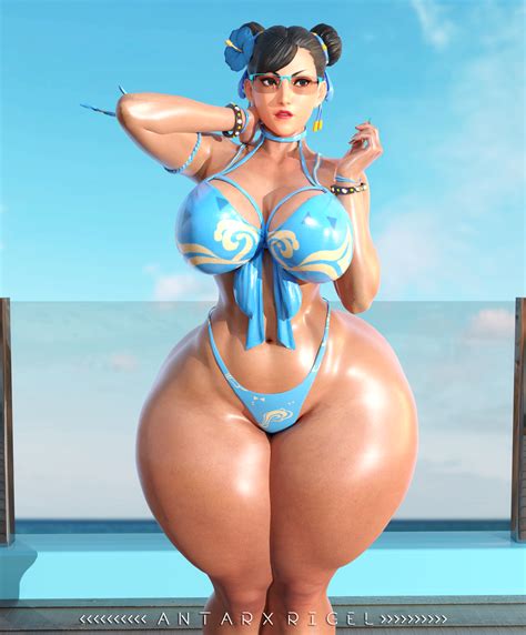 Chun Li Legendary Thicc By Antarxrigel On Deviantart
