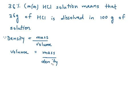 How Is The Specific Gravity Of Hydrochloric Acid 52 Off