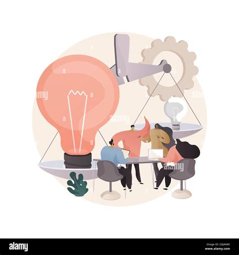 Brainstorming Abstract Concept Vector Illustration Stock Vector Image And Art Alamy