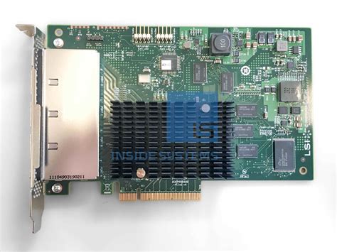 SAS E LSI E Quad Port Gbps SAS PCI E H Inside Systems A S